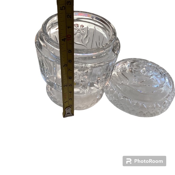 Avon | Accents | Vintage Avon Clear Glass Container | Poshmark